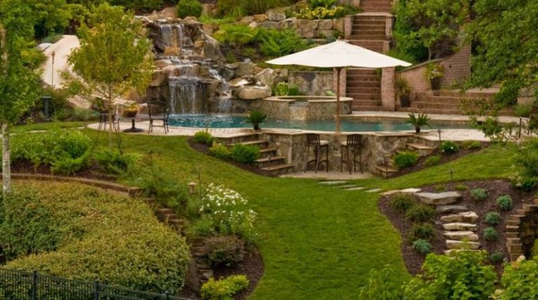 Pool Landscaping Ideas: 10 Stunning Ideas - Creech Landscape